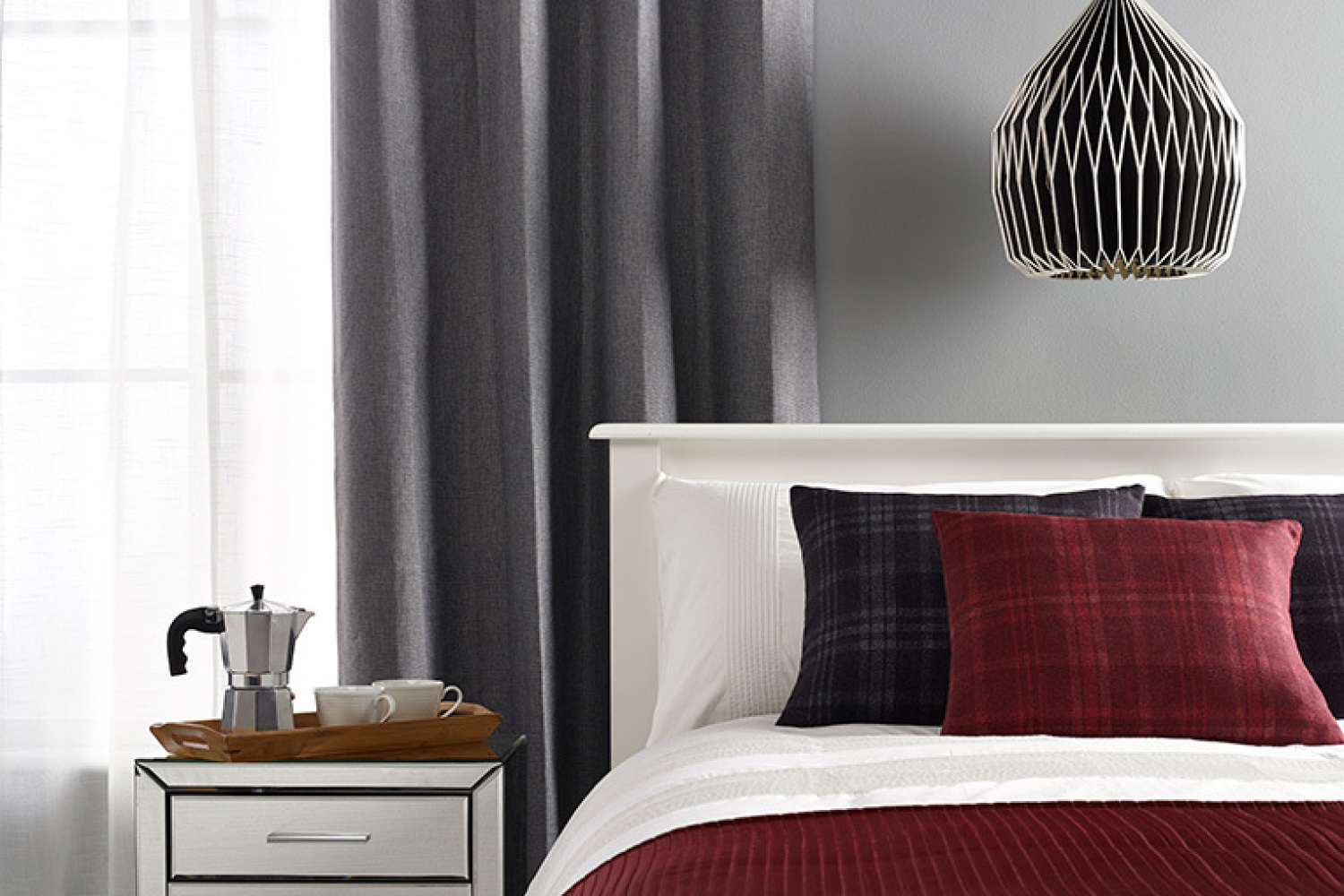 Casablanca Blackout Fire Retardant Curtains | Arcadia Textiles